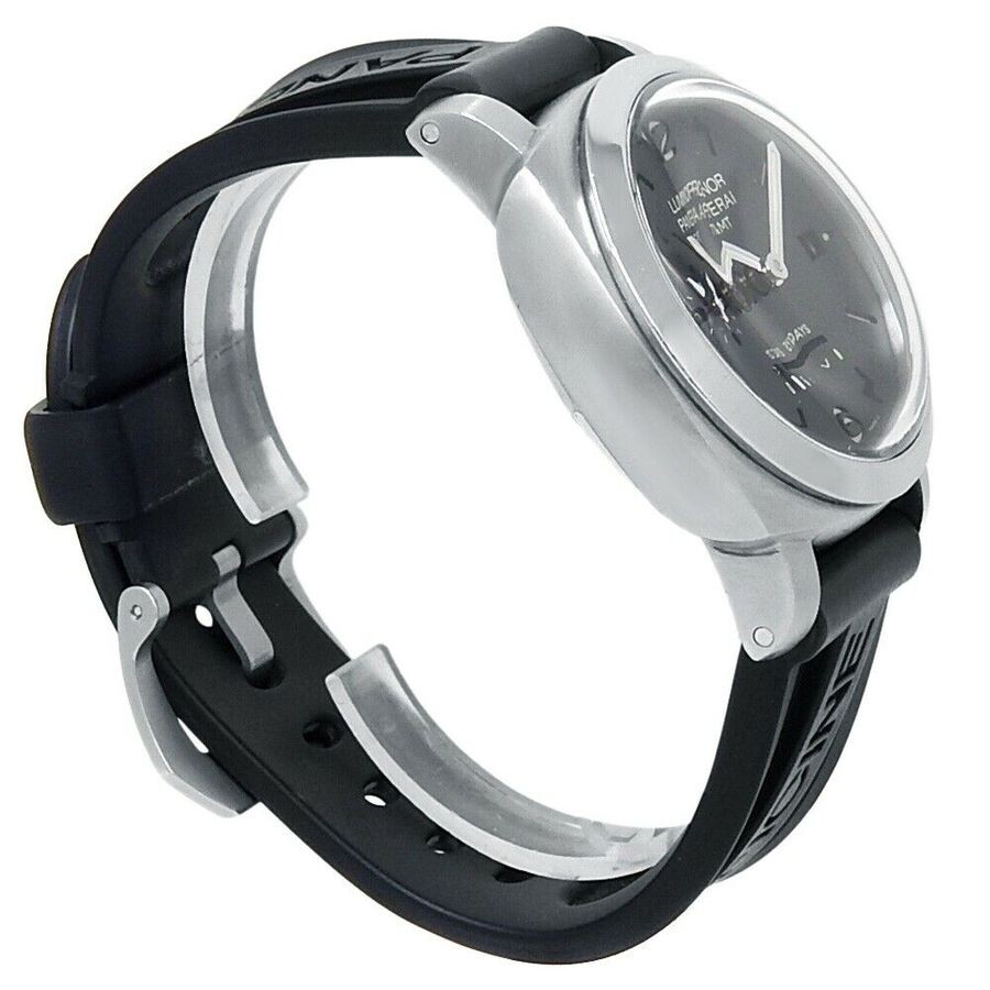 Panerai Pre-owned Panerai Luminor 1950 10 Days GMT GMT Black Dial Men's ...