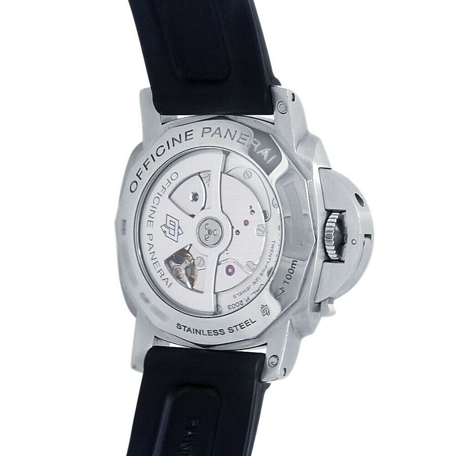 Panerai Pre-owned Panerai Luminor 1950 10 Days GMT GMT Black Dial Men's ...