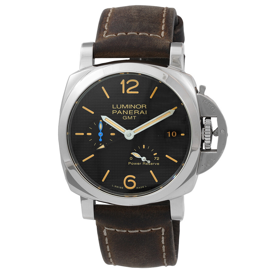 Panerai Pre-owned Panerai Luminor 1950 Automatic Black Dial Men's Watch ...