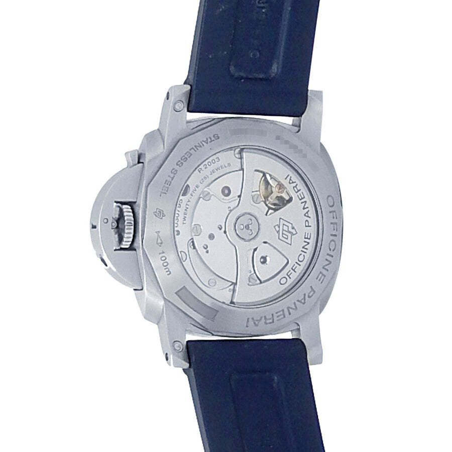 Panerai Pre-owned Panerai Luminor 1950 GMT Blue Dial Men's Watch ...