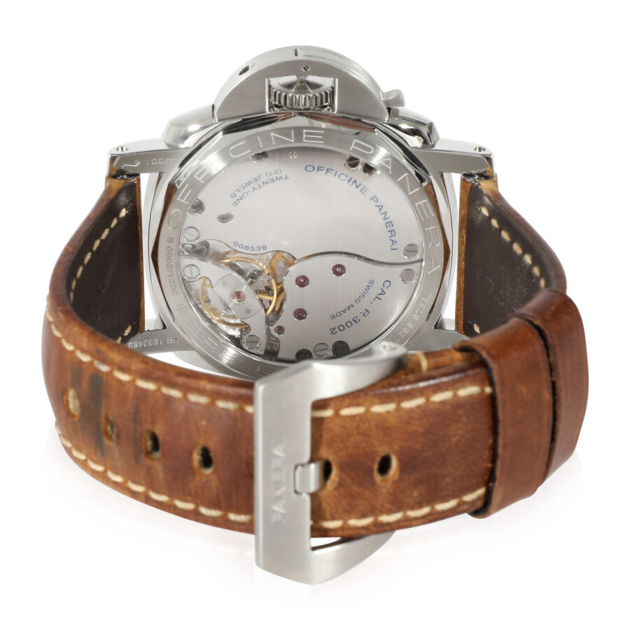 Panerai Pre-owned Panerai Luminor 1950 Power Reserve Black Dial Men's ...