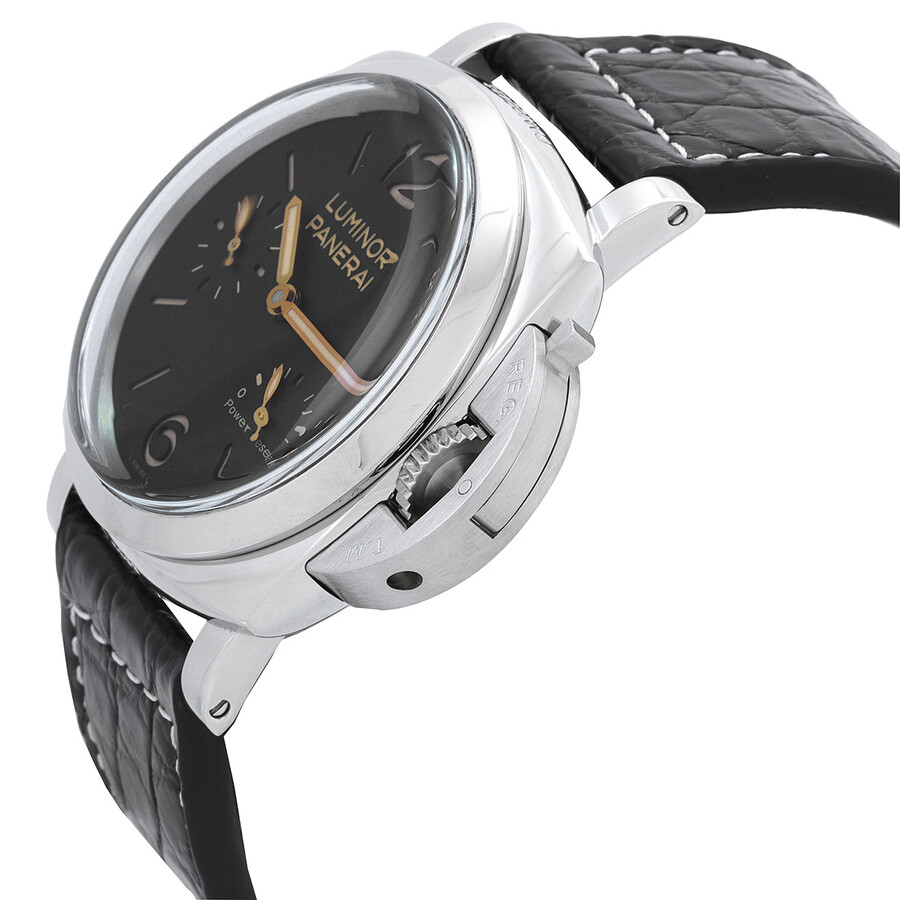 Panerai Pre-owned Panerai Luminor 1950 Power Reserve Hand Wind Black ...