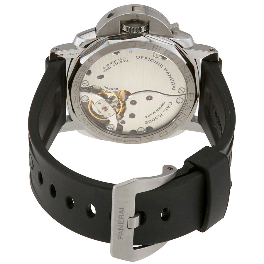 Panerai Pre-Owned Panerai Luminor 1950 Power Reserve Rubber Strap Men's ...