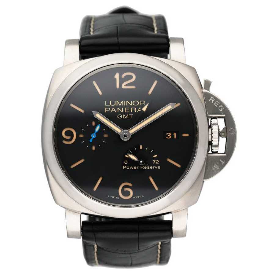 Panerai Pre-owned Panerai Luminor Automatic Black Dial Men's Watch PAM ...