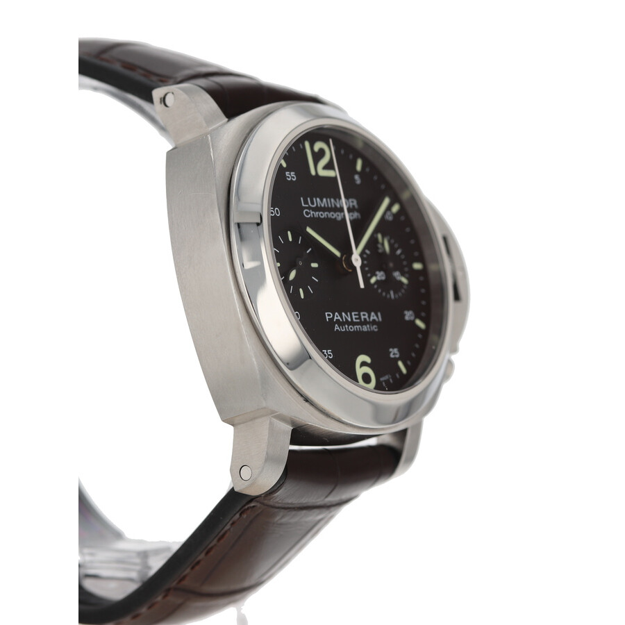 Panerai Pre-owned Panerai Luminor Chrono Chronograph Automatic Black ...