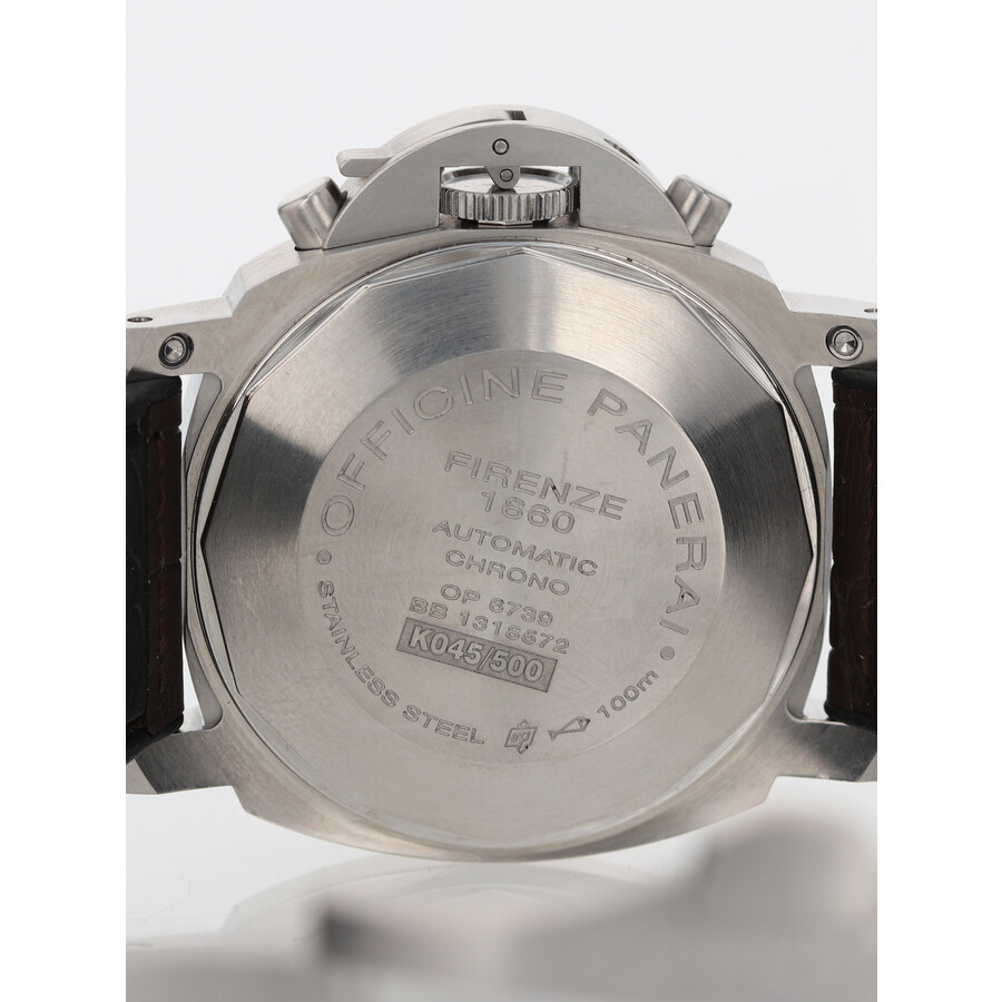 Panerai Pre-owned Panerai Luminor Chrono Chronograph Automatic Black ...