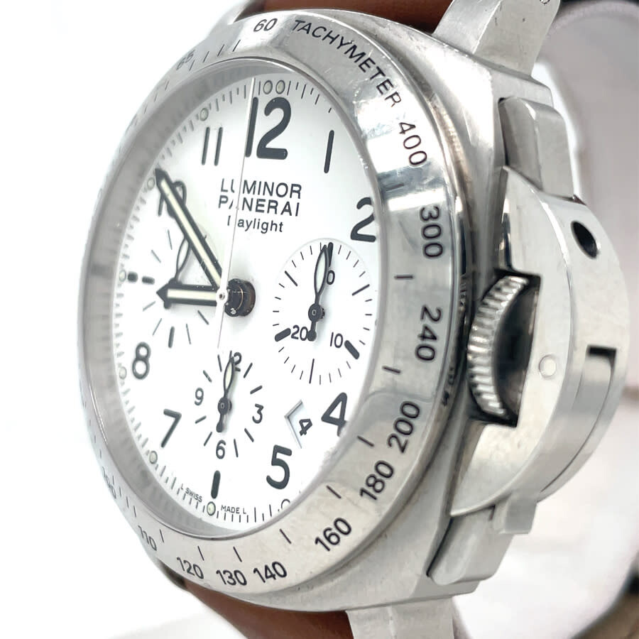 Panerai Pre-owned Panerai Luminor Daylight Chronograph Automatic White ...