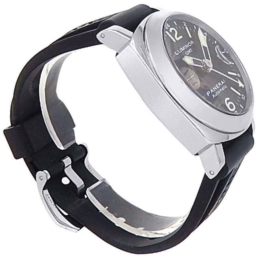 Panerai Pre-owned Panerai Luminor Gmt GMT Black Dial Men's Watch ...
