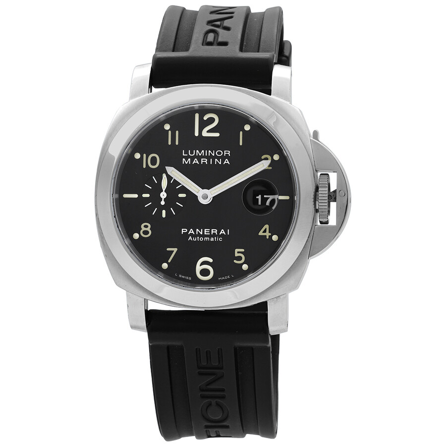 Panerai Pre-owned Panerai Luminor Marina Automatic Chronometer Black ...