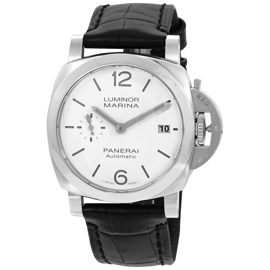 Panerai Pre-owned Panerai Luminor Marina Automatic White Dial Men's ...