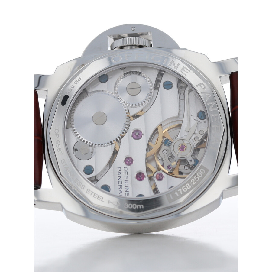 Panerai Pre-owned Panerai Luminor Marina Hand Wind Chronometer Black ...