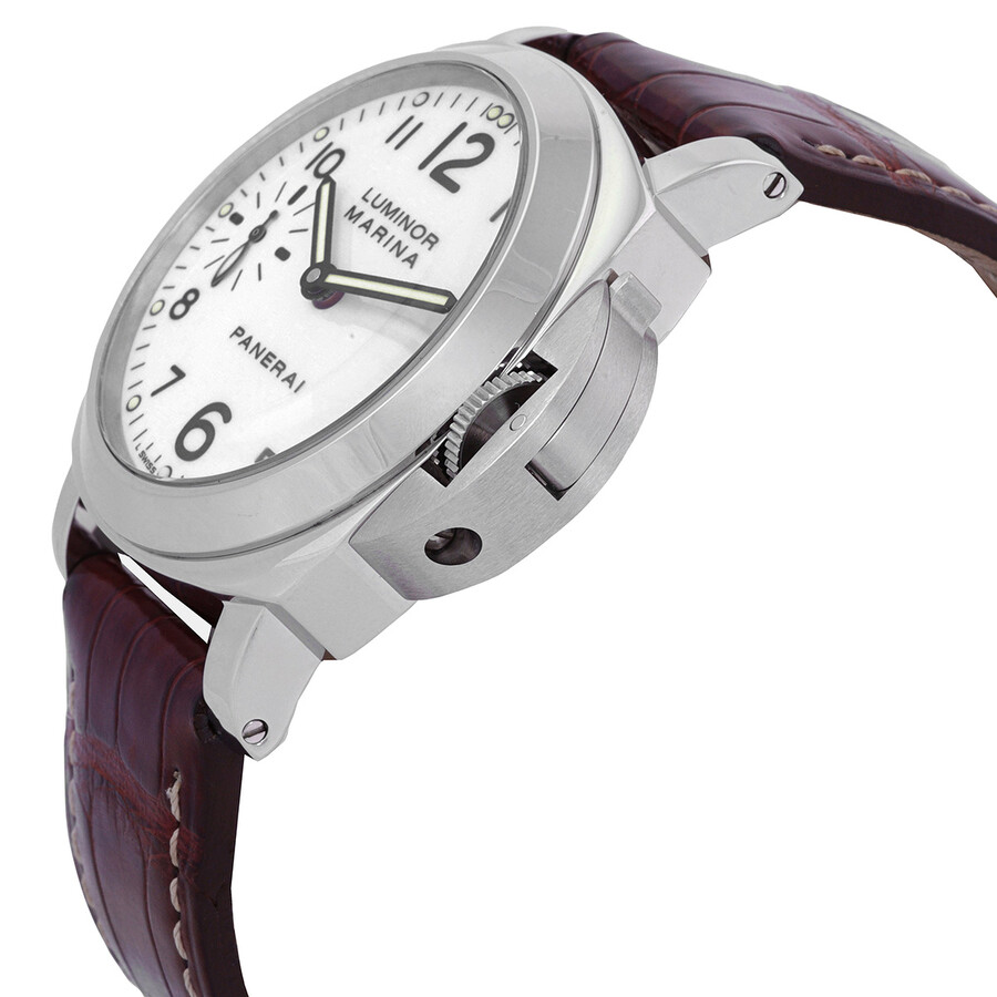 Panerai Pre-owned Panerai Luminor Marina Hand Wind Chronometer White ...