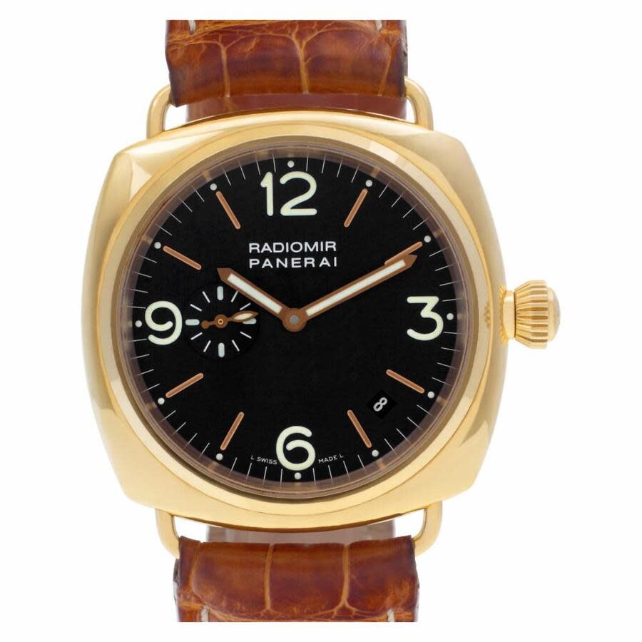 Panerai Pre-owned Panerai Radiomir Automatic Black Dial Men's Watch ...