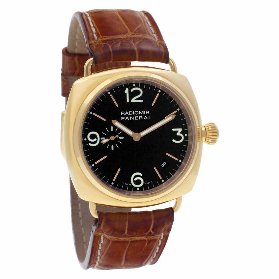 Panerai Pre-owned Panerai Radiomir Automatic Black Dial Men's Watch ...