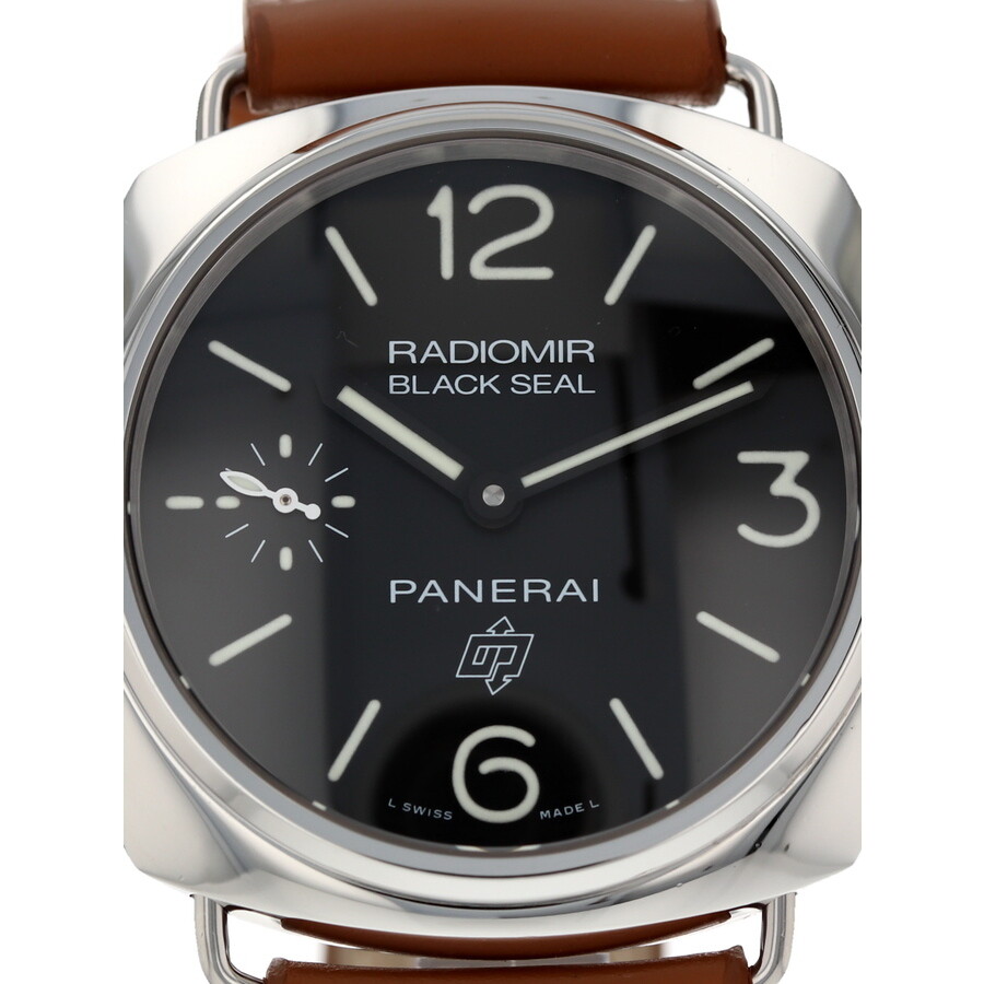 Panerai Pre-owned Panerai Radiomir Black Seal Black Dial Men's Watch ...