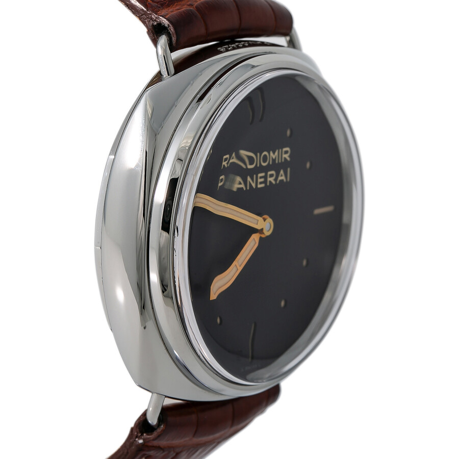 Panerai Pre-owned Panerai Radiomir SLC 3 Days Mechanical Black Dial Men ...