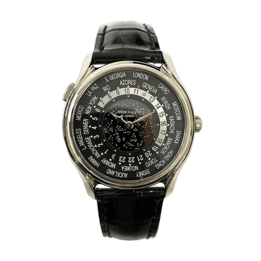 Patek Philippe Pre-owned Patek Philippe Anniversary Series GMT Black ...
