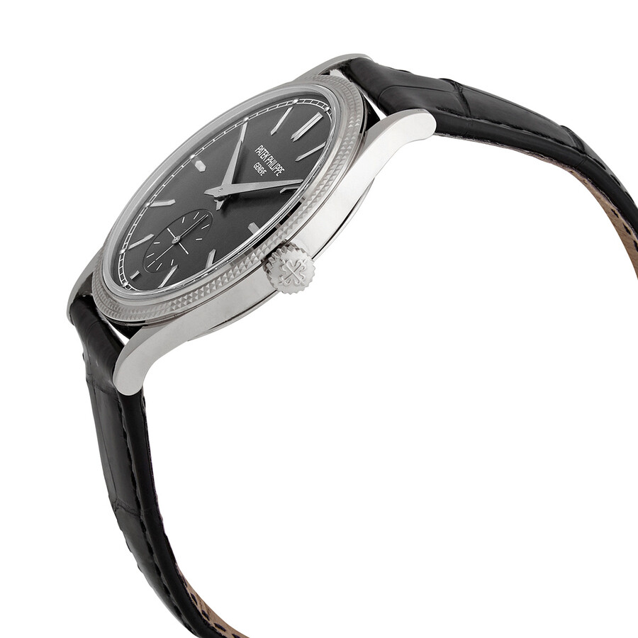 Patek Philippe Pre-owned Patek Philippe Calatrava Grey Dial Men's Watch ...