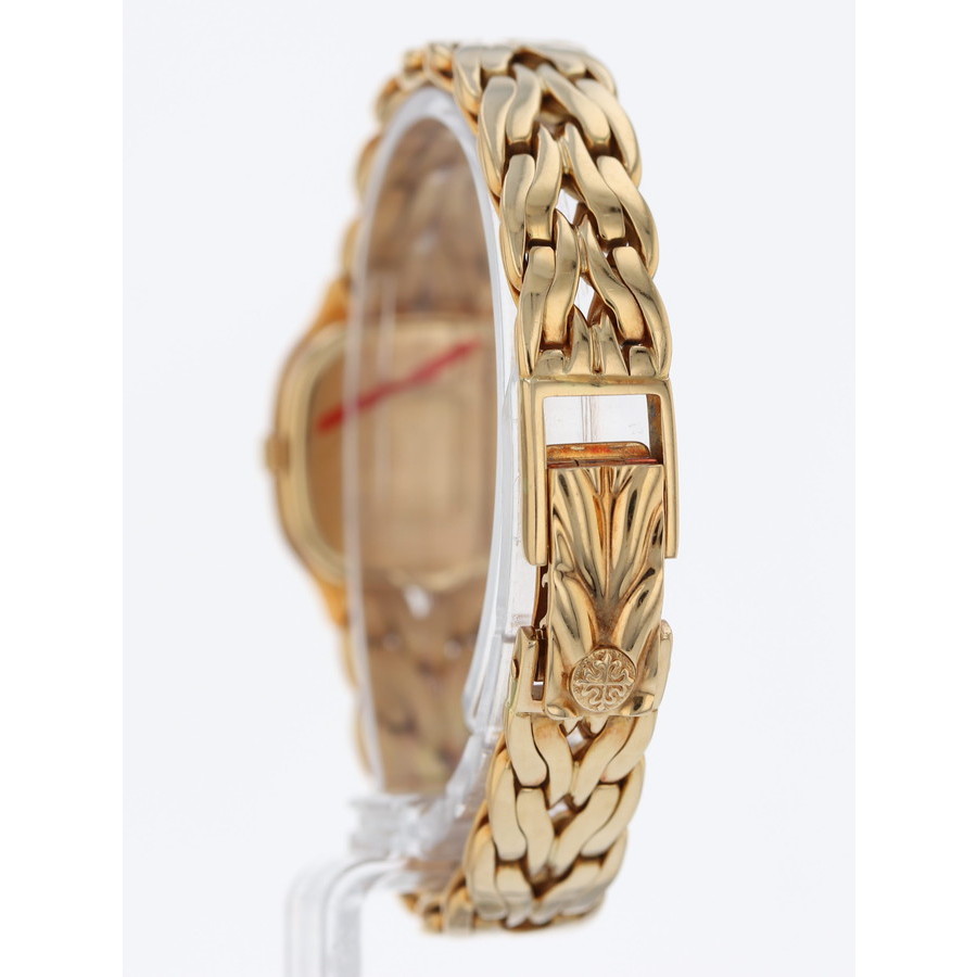Patek Philippe Pre-owned Patek Philippe LaFlamme Quartz Diamond ...