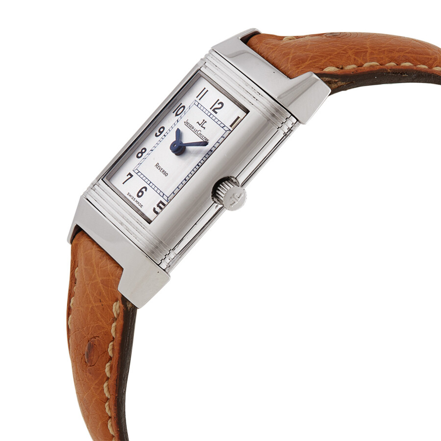 Jaeger LeCoultre Pre-owned Pre-owned Reverso Quartz Silver Dial Ladies ...