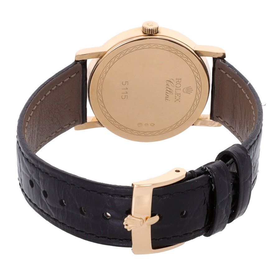 Rolex Pre-owned Pre-owned Rolex Hand Wind Watch RLX 5112 IJRL RLX 5115 ...