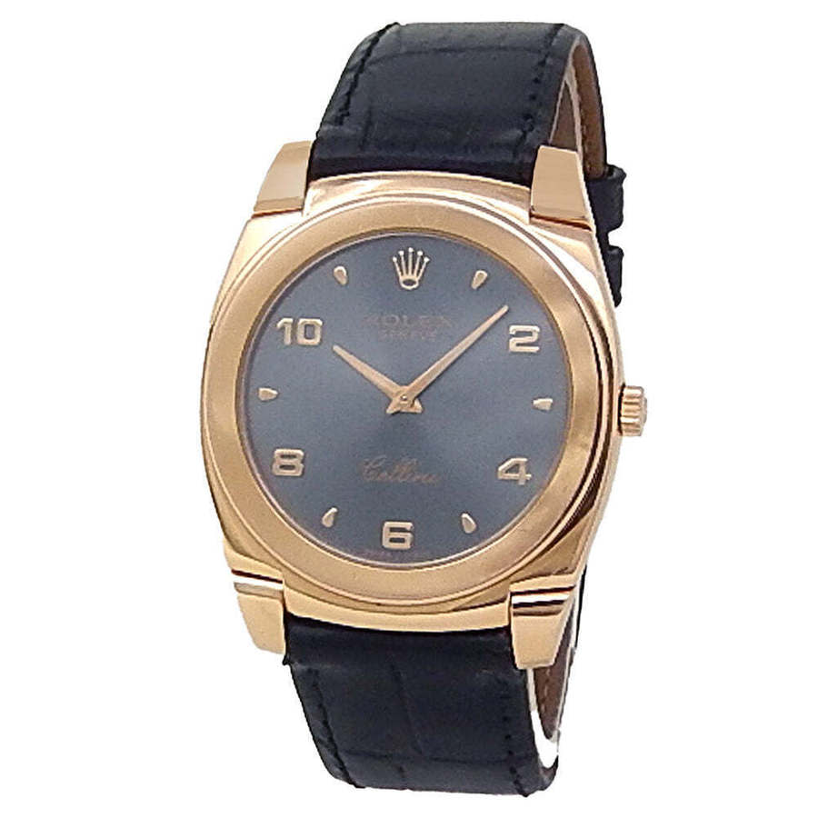 Rolex Pre-owned Rolex Cellini Cestello Hand Wind Grey Dial Men's Watch ...