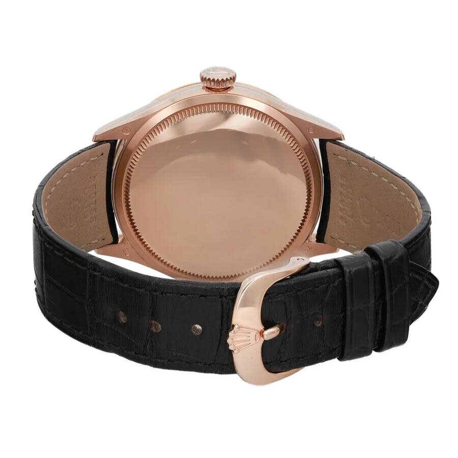 Rolex Pre-owned Rolex Cellini Time Automatic Chronometer Diamond Black ...