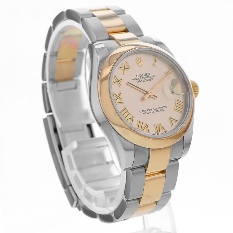 Rolex Pre-owned Rolex Datejust 31 Automatic Chronometer Pink Dial ...