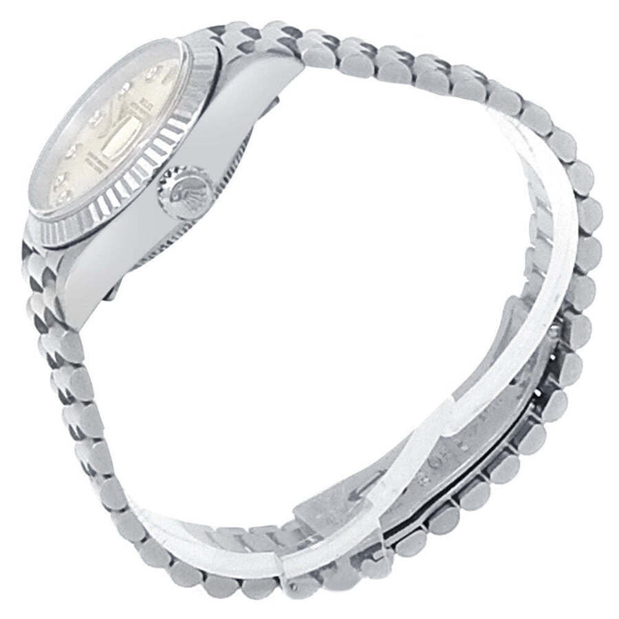 Rolex Pre-owned Rolex Datejust Automatic Chronometer Diamond Silver ...