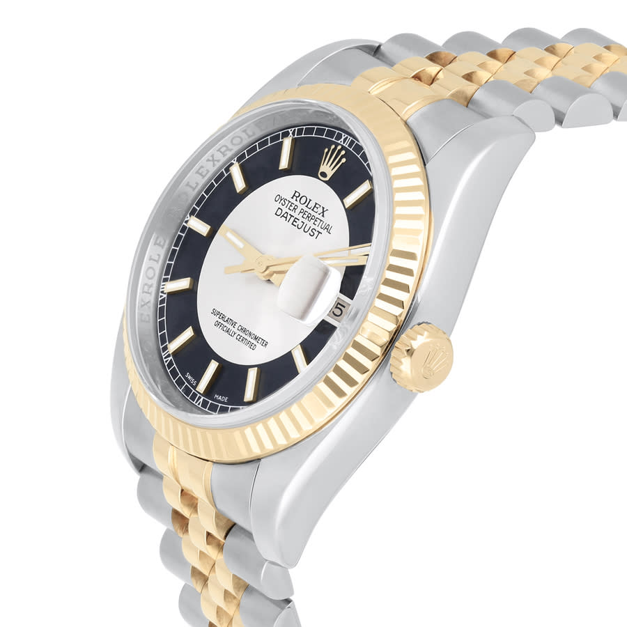 Rolex Pre-owned Rolex Datejust Automatic Unisex Watch 116233 BKSJ ...