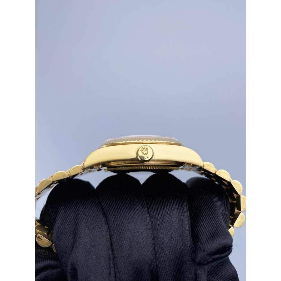 Rolex Pre-owned Rolex Day Date Automatic Chronometer White Dial Men's ...