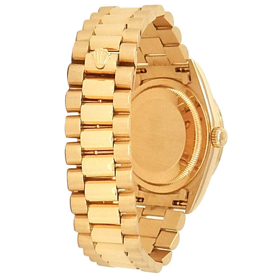 Rolex Pre-owned Rolex Day-Date Automatic Chronometer Diamond Champagne ...