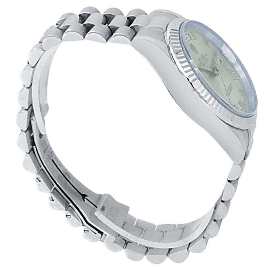 Rolex Pre-owned Rolex Day-Date Automatic Chronometer Silver Dial Men's ...