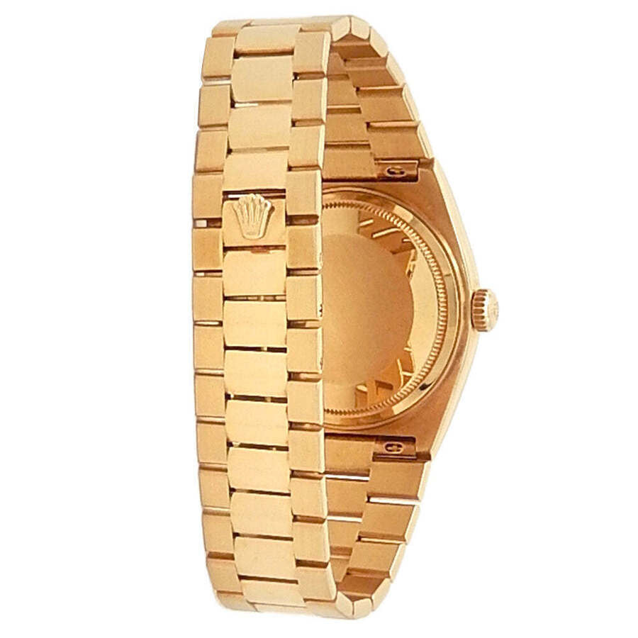 Rolex Pre-owned Rolex Day-Date Oysterquartz Automatic Champagne Dial ...