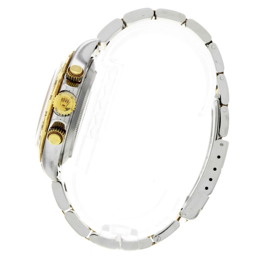 Rolex Pre-owned Rolex Daytona Chronograph Automatic Diamond Gold Dial Men's Watch 16523 CDO ...