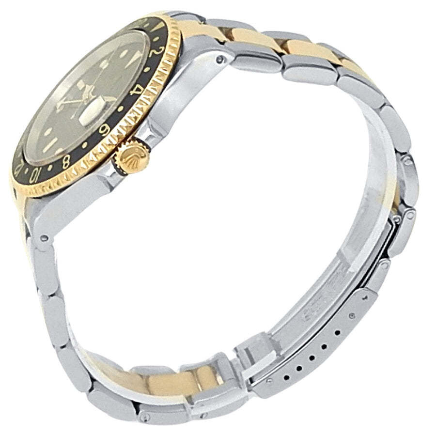 Rolex Pre-owned Rolex GMT-Master II Automatic Chronometer Black Dial ...