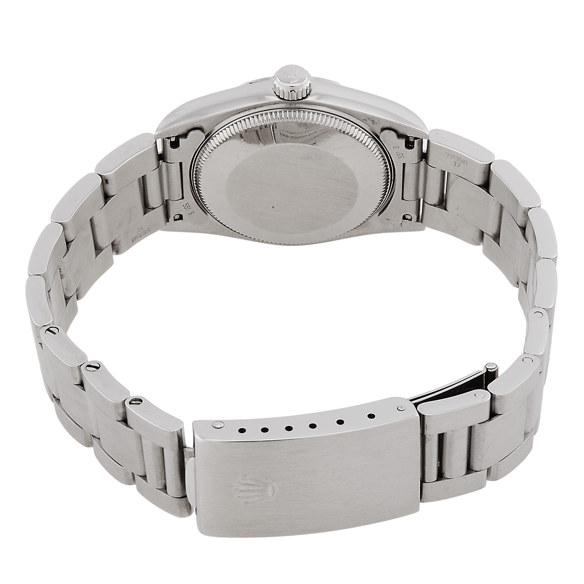 Rolex Pre-owned Rolex Oyster Perpetual Automatic Black Dial Ladies ...