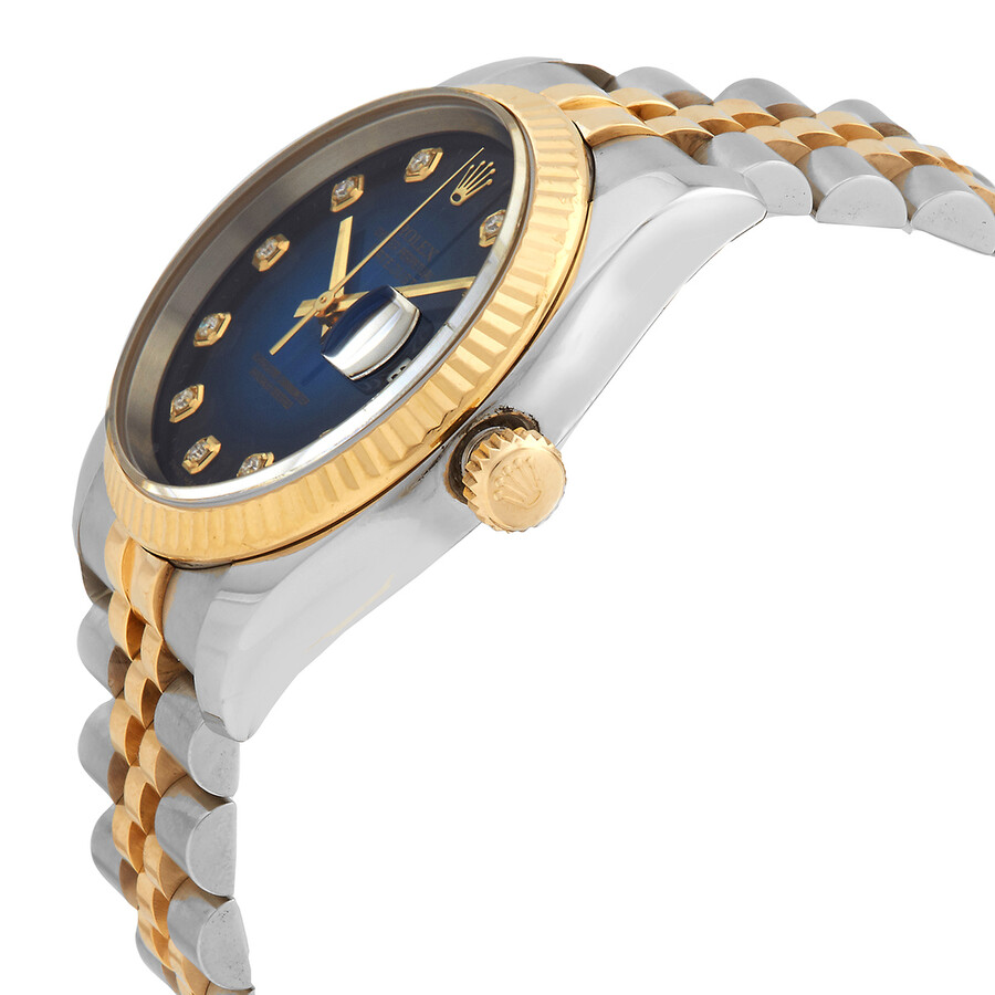 Rolex Pre-owned Rolex Oyster Perpetual Automatic Chronometer Diamond ...