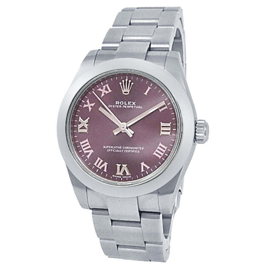 Rolex Pre-owned Rolex Oyster Perpetual Automatic Chronometer Purple ...