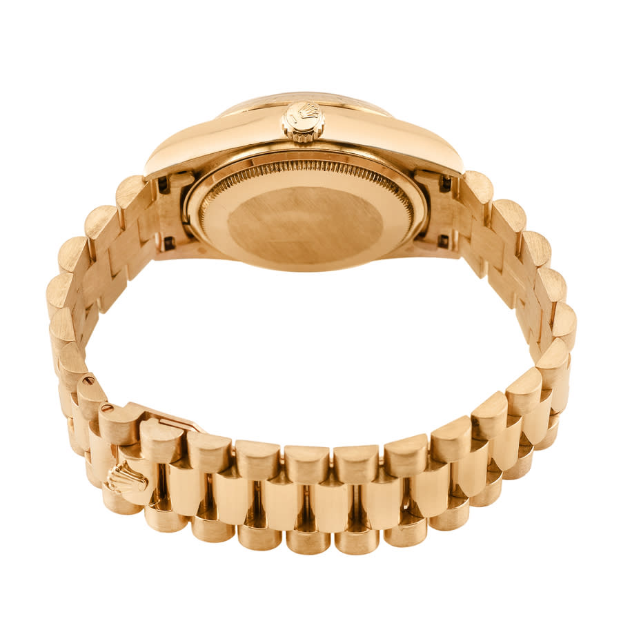 Rolex Pre-owned Rolex President Automatic Chronometer Diamond Champagne ...