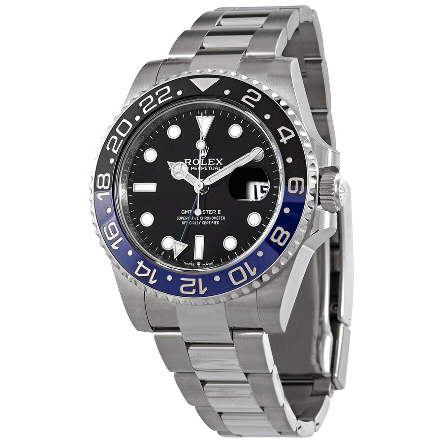 Rolex Pre-owned Rolex Submariner GMT Automatic Chronometer Black Dial ...