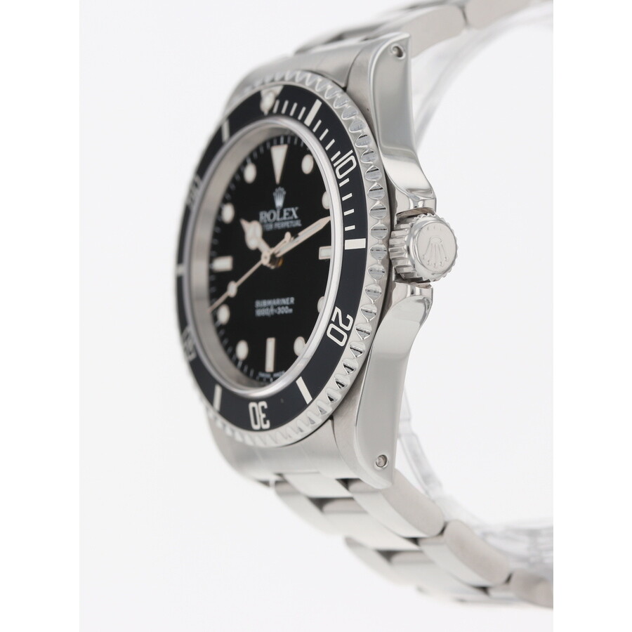 Rolex Pre-owned Rolex Submariner "No Date" Automatic Chronometer Black ...