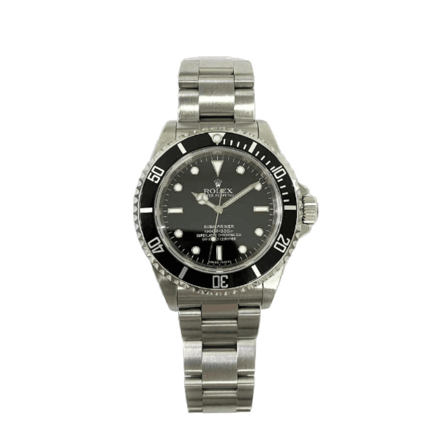 Rolex Pre-owned Rolex Submariner No-Date Automatic Chronometer Black ...