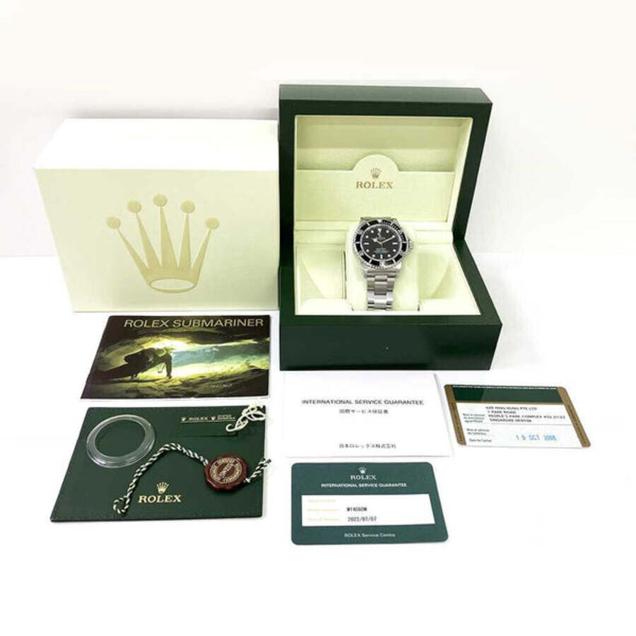 Rolex Pre-owned Rolex Submariner No-Date Automatic Chronometer Black ...