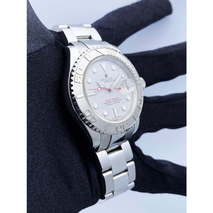 Rolex Pre-owned Rolex Yacht-Master Automatic Chronometer Grey Dial Men ...