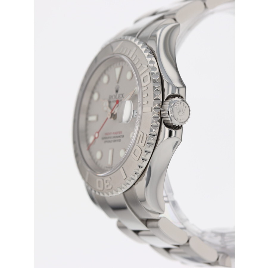 Rolex Pre-owned Rolex Yacht-Master Automatic Chronometer Silver Dial ...