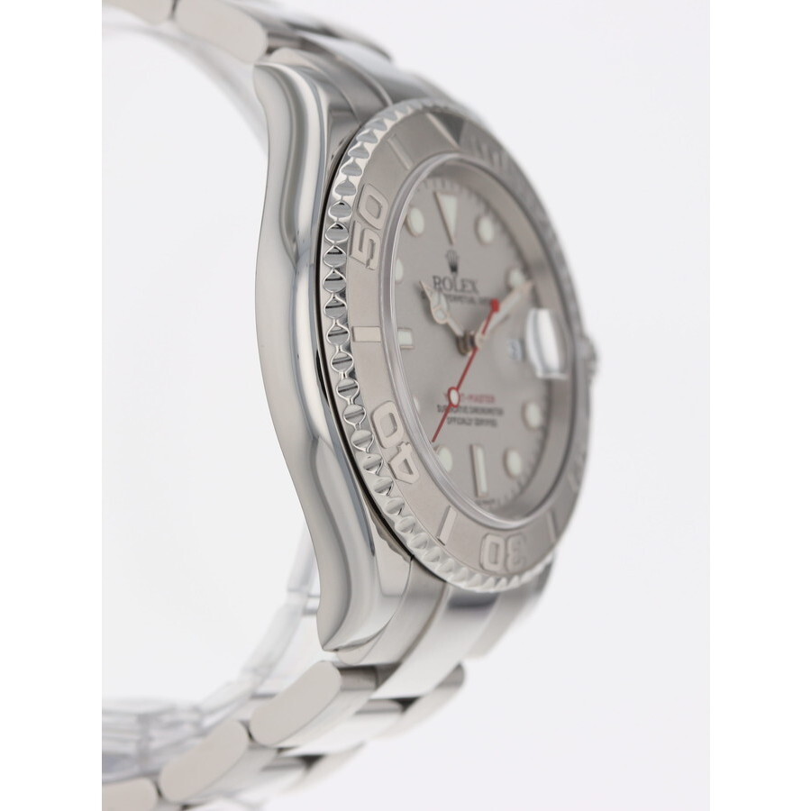 Rolex Pre-owned Rolex Yacht-Master Automatic Chronometer Silver Dial ...