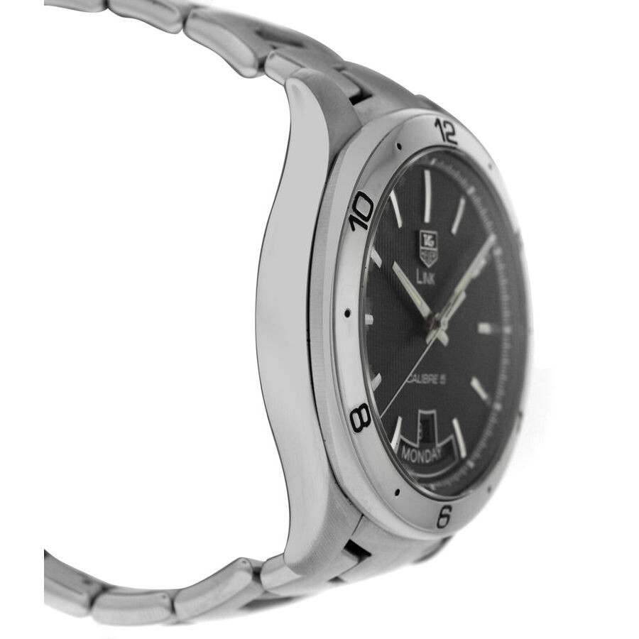 Tag Heuer Pre-owned Tag Heuer Link Automatic Black Dial Men's Watch ...