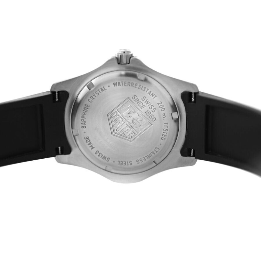 Tag Heuer Pre-owned Tag Heuer Professional Quartz Black Dial Men's Watch WK1110-1 - Pre-Owned ...