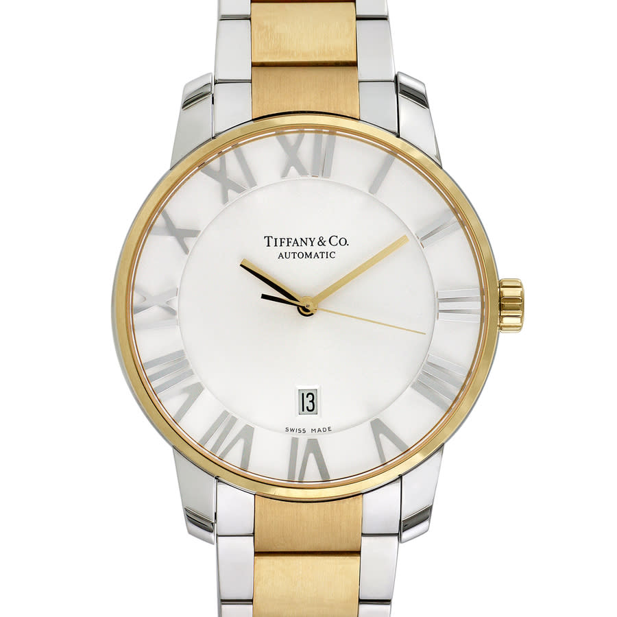 Tiffany & Co. Pre-owned Tiffany & Co. Atlas Dome Automatic White Dial ...